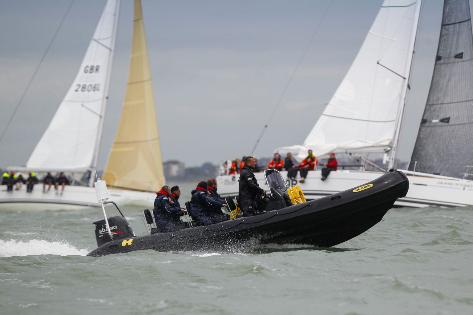 High-speed RIBs – Britannia Corporate Sailing Events